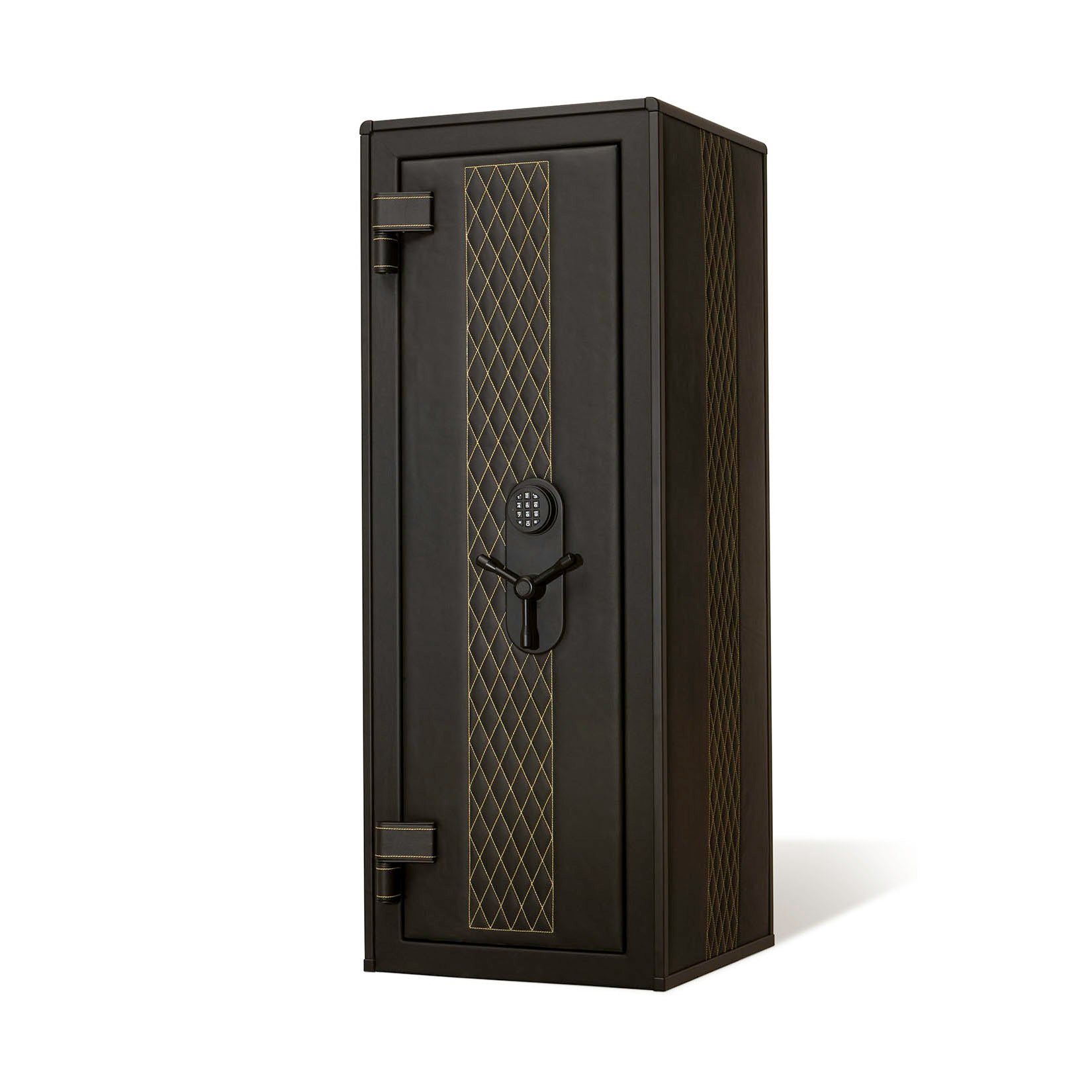 Watch Safe - Leather Wrapped Man Safe 6018 - Brown Safe