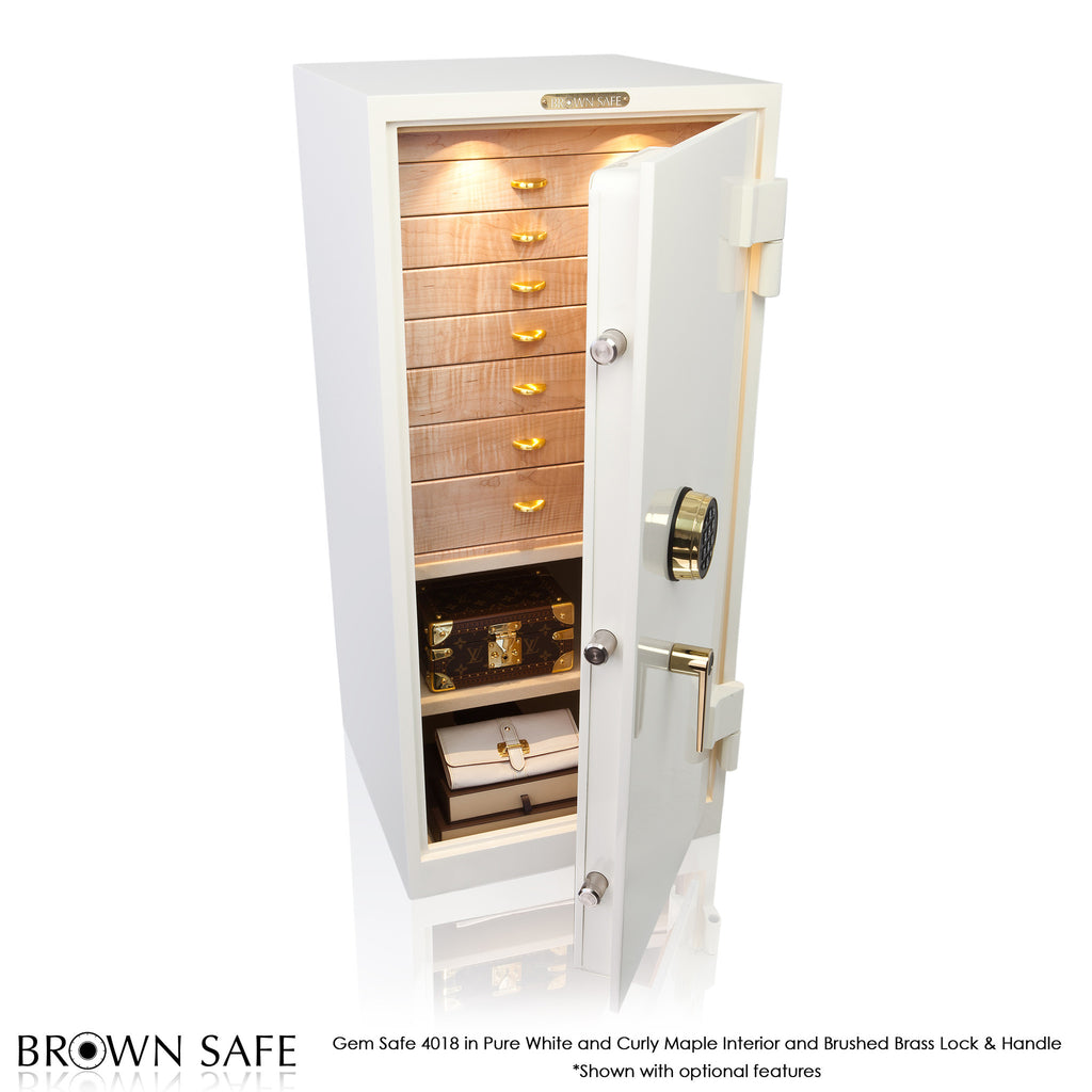 Jewelry Safe - Brown Safe