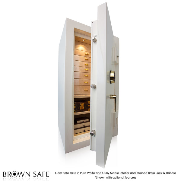 Jewelry Safe for Home - Gem 4018 - Brown Safe