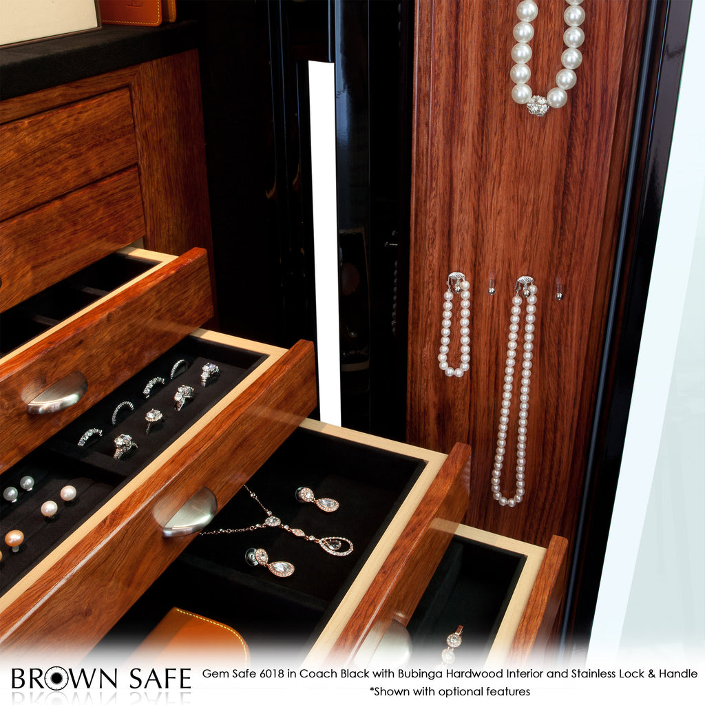 Jewelry Safe - Brown Safe