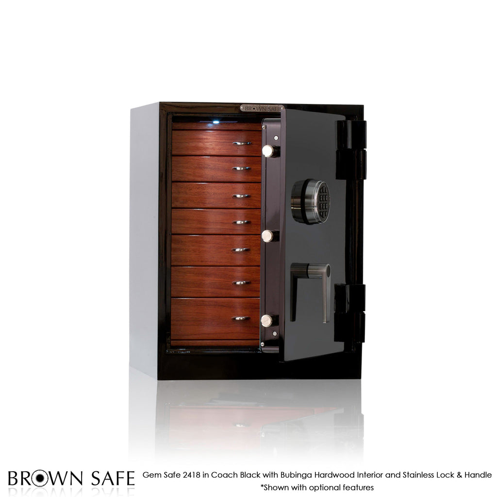 Jewelry Safe - Brown Safe