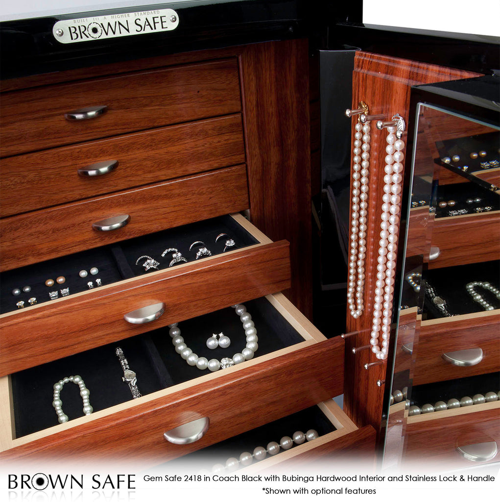 Jewelry Safe - Gem 2418 - Brown Safe