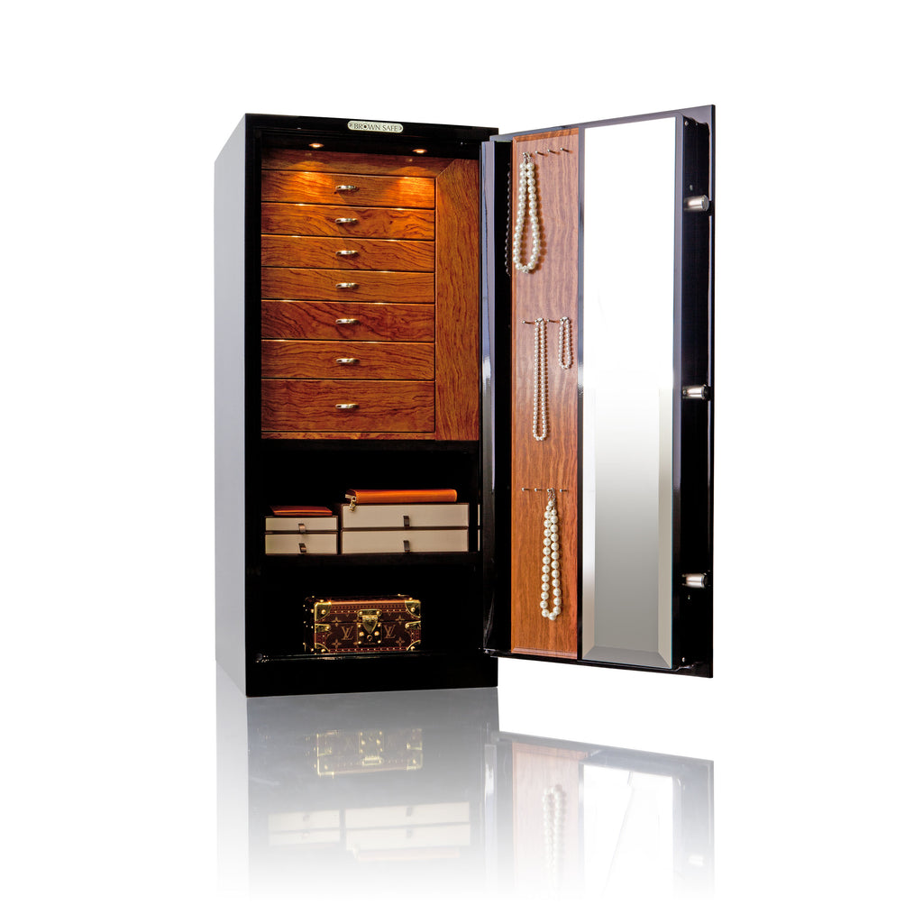 Jewelry Safe - Brown Safe