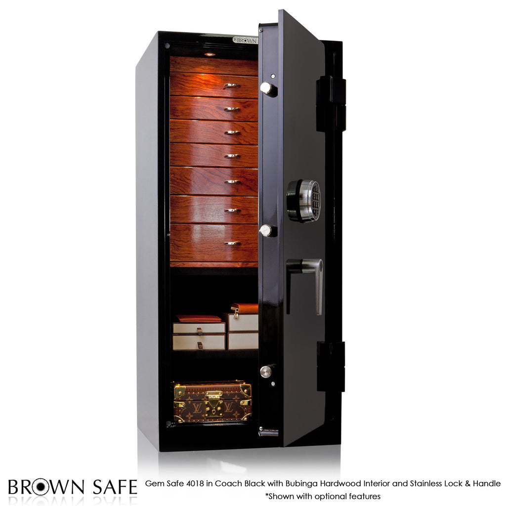 Jewelry Safe - Brown Safe
