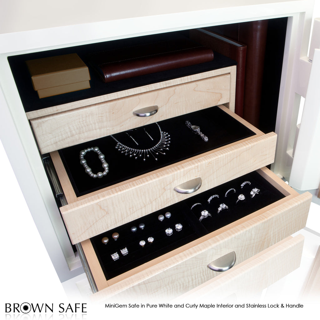 Jewelry Safe - Brown Safe